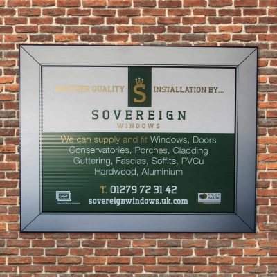 Builders Advertising Boards | Custom Site Signs | First Signs & Labels